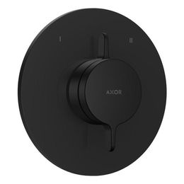 Hansgrohe AXOR One Mischer 48415670 Unterputz f&uuml;r 2 Funktionen, mattschwarz