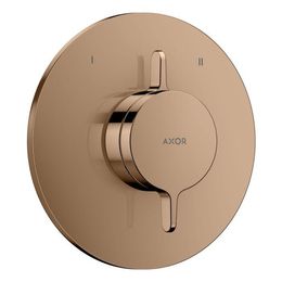 Hansgrohe AXOR One Mischer 48415300 Unterputz f&uuml;r 2 Funktionen, polished red gold