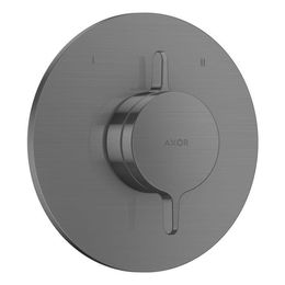 Hansgrohe AXOR One Mischer 48415340 Unterputz f&uuml;r 2 Funktionen, brushed black chrome