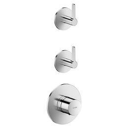 Hansgrohe AXOR One Thermostatmodul 48722000 Unterputz, 2 Verbraucher, mit Hebelgriff, chrom