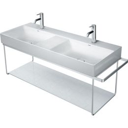 Duravit DuraSquare Metallkonsole 0031181000 126,5 x 45,1 cm, wandhängend, chrom
