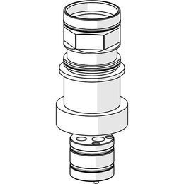 Hansa Verl&auml;ngerungssatz 59913189 zu Wannenrandsystem, 30 mm, HM 3.5