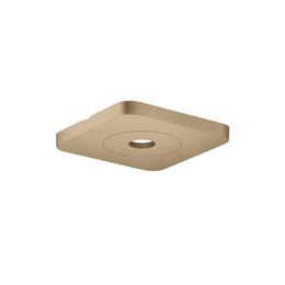 Hansgrohe Axor Citterio C Deckenrosette 28802140 120/120 softsquare, Brushed Bronze