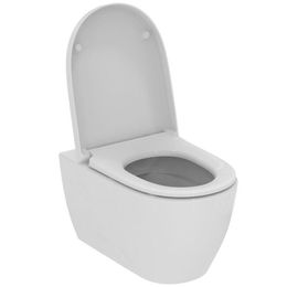 Ideal Standard i.life O WC-Paket Set T572501 35x53,5x40cm, mit WC-Sitz, wei&szlig;