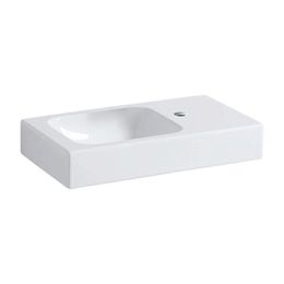 Geberit iCon Handwaschbecken 124053600 53 x 31 cm, weiss, KeraTect, Ablage rechts
