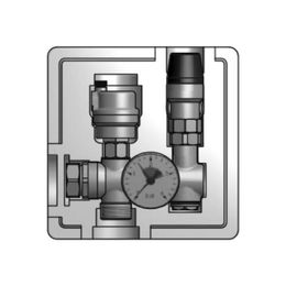 Wolf Bwl Sicherheitsgruppe 2071383 1/BWS-1, für Wärmepumpe