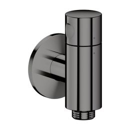 Hansgrohe AXOR One Wandanschluss Stop 48781330 mit Absperrventil, polished black chrome