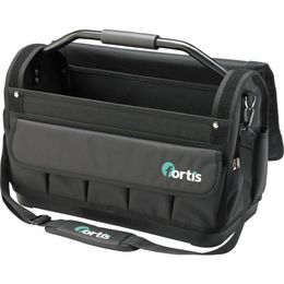 Fortis Werkzeugtasche 4317784702041 wasserabweisend, mit Tragegurt, schwarz