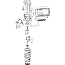 Gr&uuml;nbeck Gr&uuml;nbeck Umr&uuml;stsatz MX (A) / MXA (B) 1 1/2"- 107822 DN65