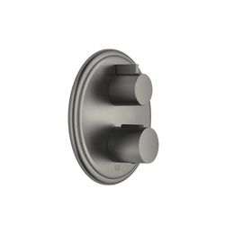 Dornbracht Madison UP-Thermostat 36425977-99 mit Einweg-Mengenregulierung, Dark Platinum matt