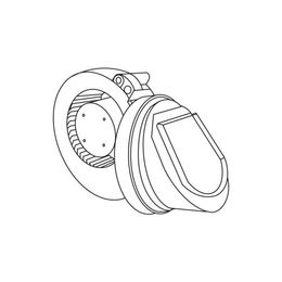 Mepa L&uuml;fter mit R&uuml;ckschlagklappe Air-WC 590955