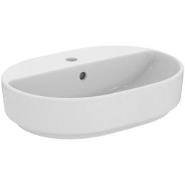 Ideal Standard i.life O Waschschale T573401 55x40x15,5cm, mit Hahnloch/&Uuml;berlauf, wei&szlig;
