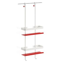 Giese Bodyguard Duschkorb Newport Fanedition 30710-77 rot/wei&szlig;