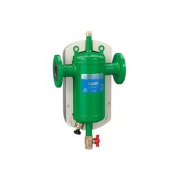 Caleffi Dirtmag Schlammabscheider 546610 DN 100, Stahlgeh&auml;use, mit Magnet, Flanschanschl&uuml;sse