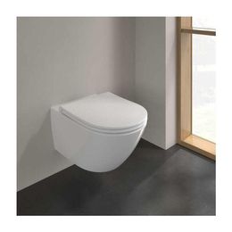 Villeroy & Boch Villeroy & Boch Artis WC-Set 4670T9R1 wandhängend, mit TwistFlush, Weiß Alpin CeramicPlus