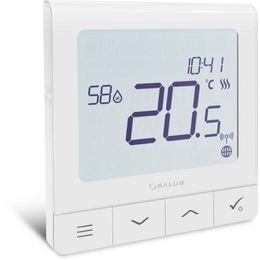 Salus ultraflacher Raumthermostat 113610 Unterputz 230V mit großem Display