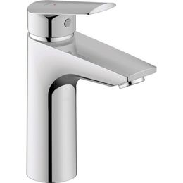 Duravit No. 1 Waschtischarmatur N11020002010 ohne Zugstangen-Ablaufgarnitur, Ausladung 106mm, chrom