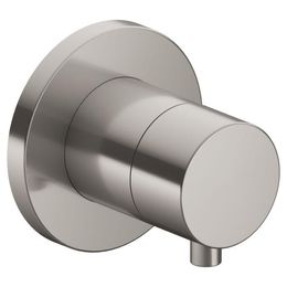 KEUCO IXMO Comfort Absperrventil 59541051001 Nickel geb&uuml;rstet, Unterputz Montage, rund, f&uuml;r 1 Verbraucher