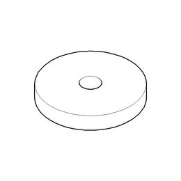 Dornbracht Rosette 092774003-28 092774003 D. 50 x 9,5 mm messing geb&uuml;rst
