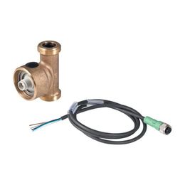 Geberit Temperatur-/Volumenstromsensor 616228001 5 - 85 l/min, f&uuml;r Geb&auml;udetechnik, Rotguss