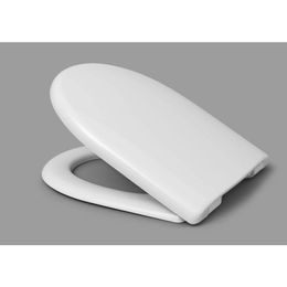 HARO WC-Sitz Move 524251 weiss, Edelstahl Scharniere, mit softclose
