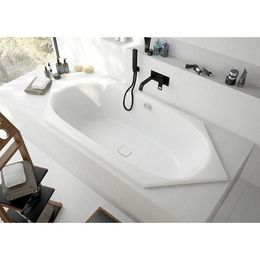 Hoesch iSENSI 6-Eck-Badewanne 3861.010 205x105cm, weiß