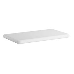 Vitra Liquid Waschtisch-Konsolenplatte 7310B403-1827 100x55x6cm, ohne Beckenausschnitt und Hahnloch, wei&szlig; VC