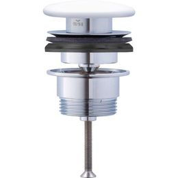 Duravit Push-Open-Ventil 0050790000 f&uuml;r Waschtische mit &Uuml;berlauf, wei&szlig;