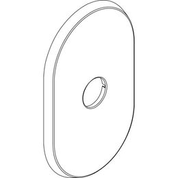 Ideal Standard Rosette UP-Zentraltermostat MELANGE, A962073AA Chrom