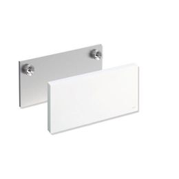 HEWI Montageplatte 950.51.0169098 240x105x20mm, mit Abdeckung, rechteckig, signalwei&szlig;