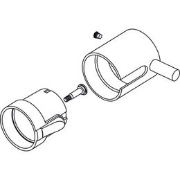 Ideal Standard Mengenregelgriff Therm., A960801AA, A960801AA Chrom