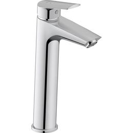 Duravit No. 1 Waschtischarmatur N11030002010 ohne Zugstangen-Ablaufgarnitur, Ausladung 129mm, chrom