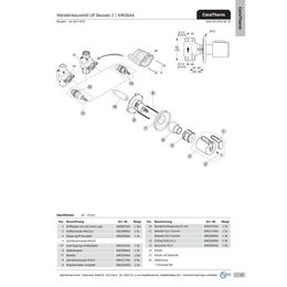Ideal Standard Absperrgriff UP-Ventil CERATHERM 100, A962950AA Chrom
