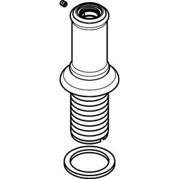 Hansgrohe Rosette f&uuml;r Auslauf Axor Montreux 97989000 3-Loch Waschtischarmatur Standm. chrom