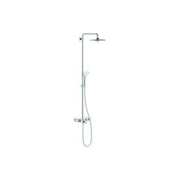 Grohe Euphoria Duschsystem 26510000 Aufputz-Wannen-Thermostat, Duscharm 450mm, chrom