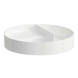 Laufen Val Aufbewahrungsschale H8702817570001 rund, d= 32,5cm, wei&szlig; matt