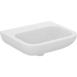 Ideal Standard Contour 21 Handwaschbecken S241301 ohne Hahnloch/&Uuml;berlauf, 50 x 42 cm, wei&szlig;