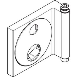 Hansgrohe Rosette Raindance Showerpipe UP chrom 95479000