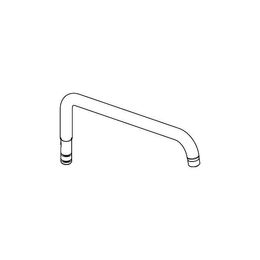 Hansgrohe Brausearm 400 mm chrom 95985000