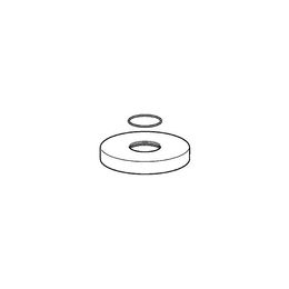 Hansa Abdeckrosette komplett d: 135 mm 59913726 chr