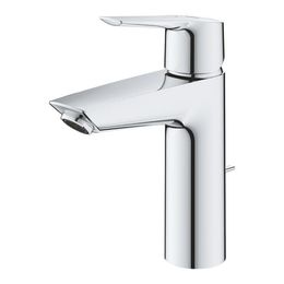 Grohe QuickFix Start M-Size Waschtischarmatur 23552002 mit Ablaufgarnitur, Mittelstellung kalt, chrom
