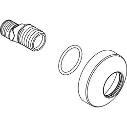 Ideal Standard S-Anschlu&szlig;, 1 Paar MELANGE, kpl., A962076AA Chrom