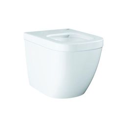 Grohe Euro Keramik Stand-Tiefsp&uuml;l-WC 39339000 alpinwei&szlig;, sp&uuml;lrandlos, Abgang waagerecht
