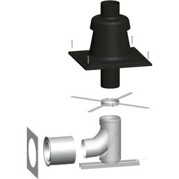 Wolf Schachtbausatz 2651688 DN 110, raumluftabh&auml;ngig, f&uuml;r Kaskade