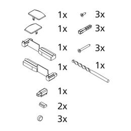 Kermi Ersatzeiltset 2532040 Seitenwand V2 TWD