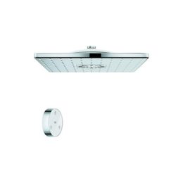 Grohe Rainshower Kopfbrause 26643000 eckig, mit Fernbedienung, 2 Strahlarten, chrom