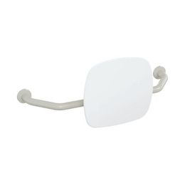 HEWI 801 R&uuml;ckenst&uuml;tze 801.51.917197 Wandabstand 230mm, Lehne signalwei&szlig;, lichtgrau