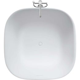 Duravit Zencha Badewanne 700464000000000 125 x 125 x 63 cm, freistehend, mit zwei Rückenschräge, weiß