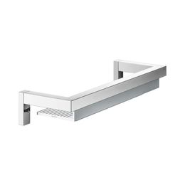 KEUCO Edition 90 Square Duschablage 19159010000 mit integriertem Glasabzieher, magnetisch, Aluminium verchromt