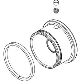 Ideal Standard Zugknopf kpl. MELANGE BADE, Chrom A962048AA